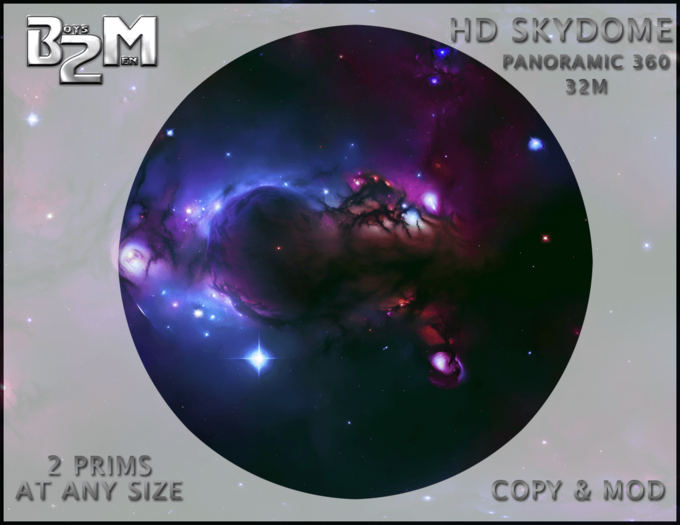 Second Life Marketplace - Skydome - Space Nebula
